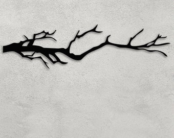 Metal Tree Branch Coat Rack - Etsy