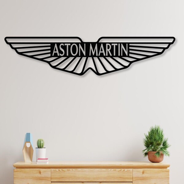 Aston Martin Logo Wall Art - Etsy