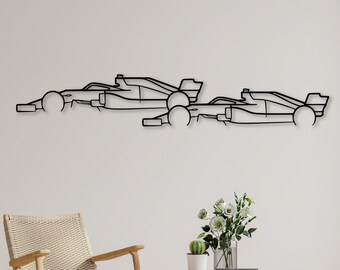 Formula 1 Metal Wall Art - Etsy