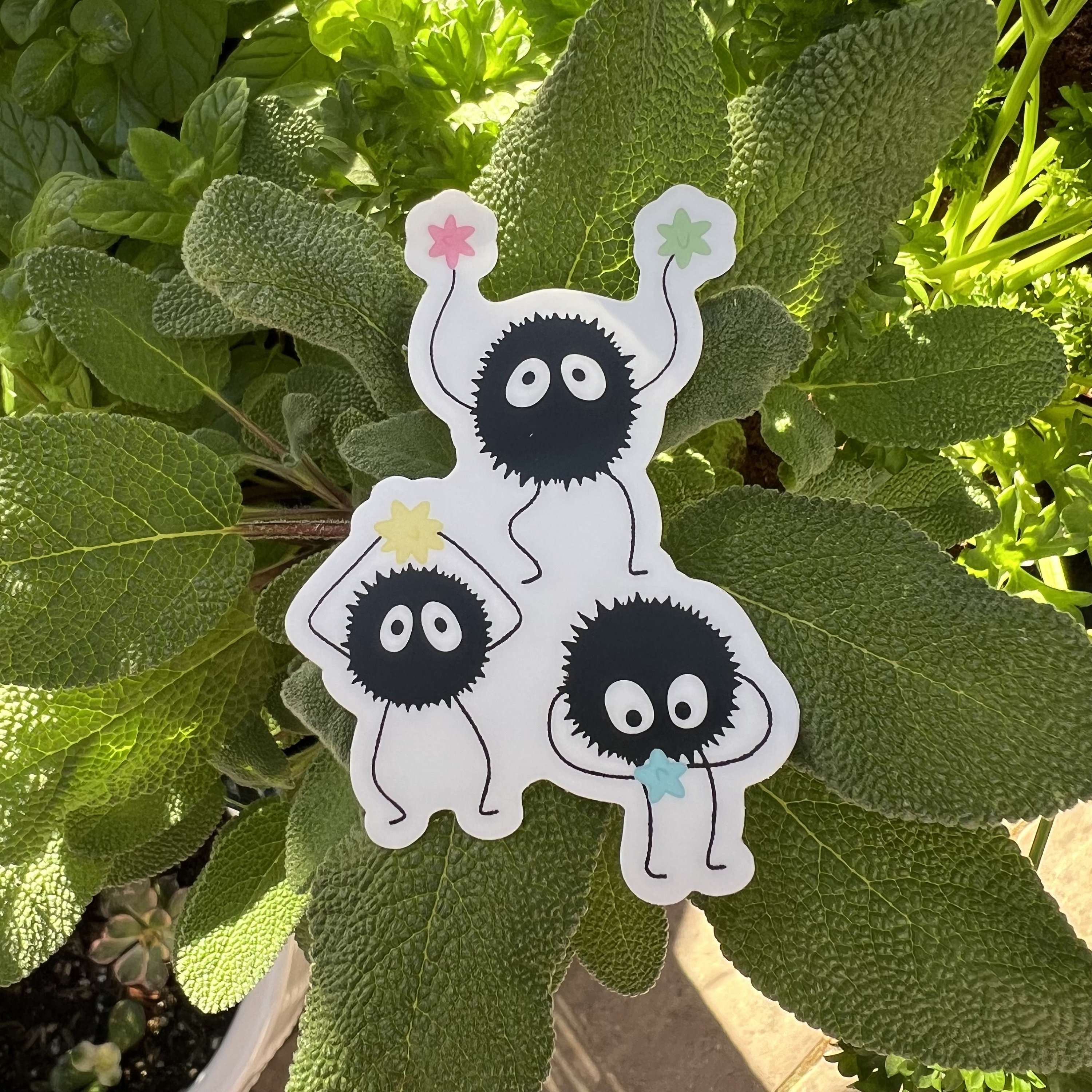 Soot Sprites Spirited Away Sticker - Etsy
