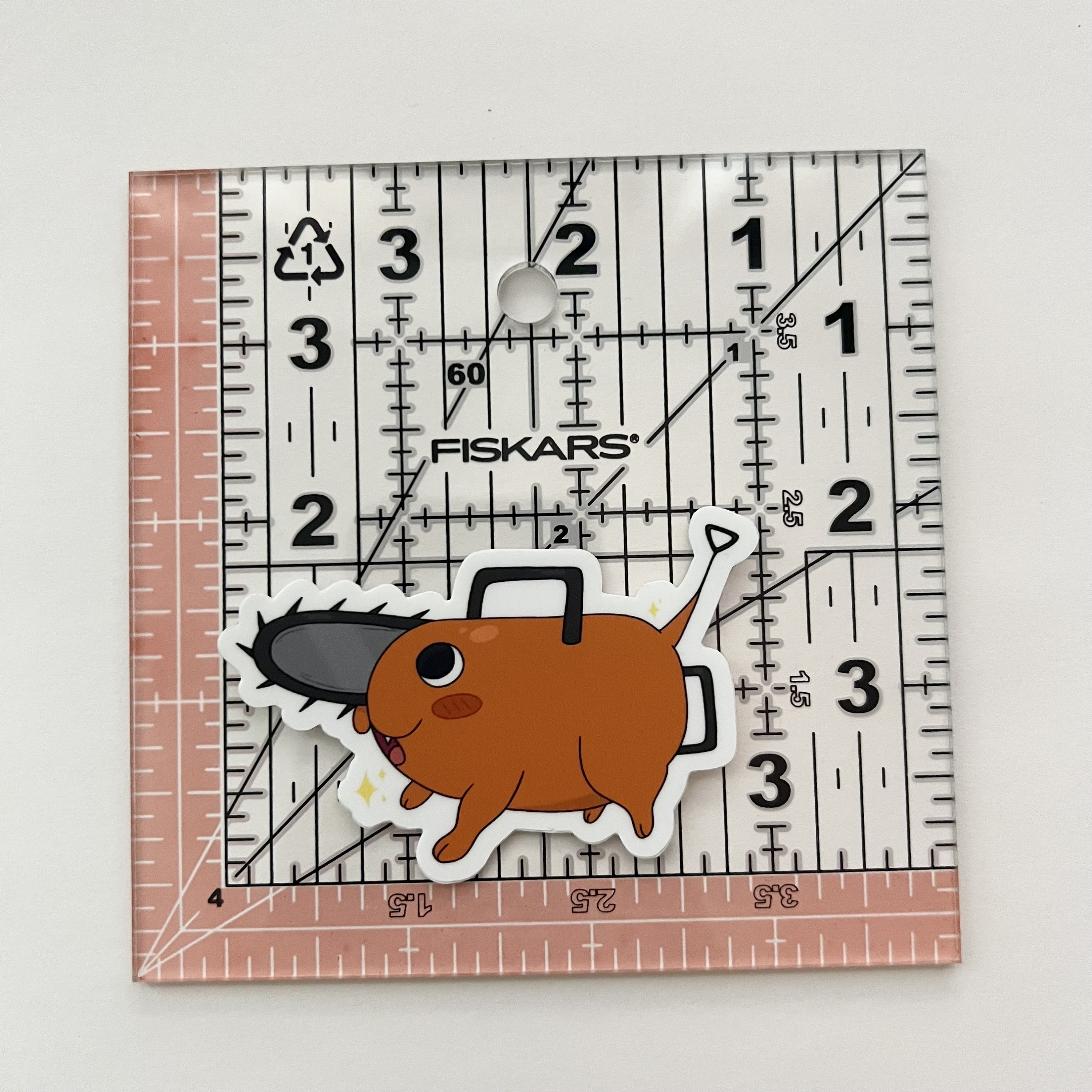 Pochita Chainsaw Man Sticker - Etsy