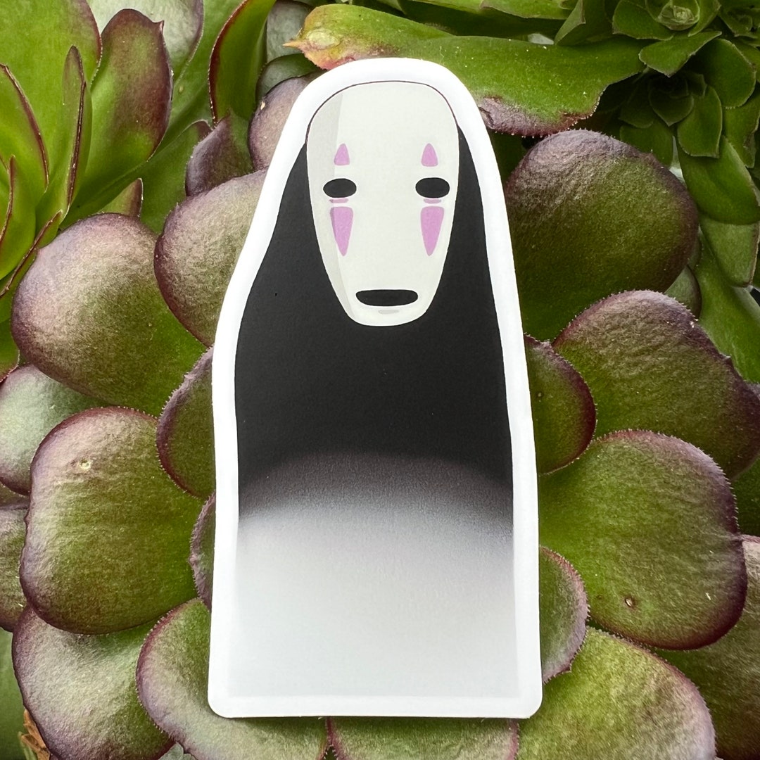 No Face Spirited Away Sticker - Etsy