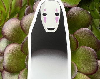 No Face Sticker | No Face Spirited Away | Studio Ghibli Sticker | No ...