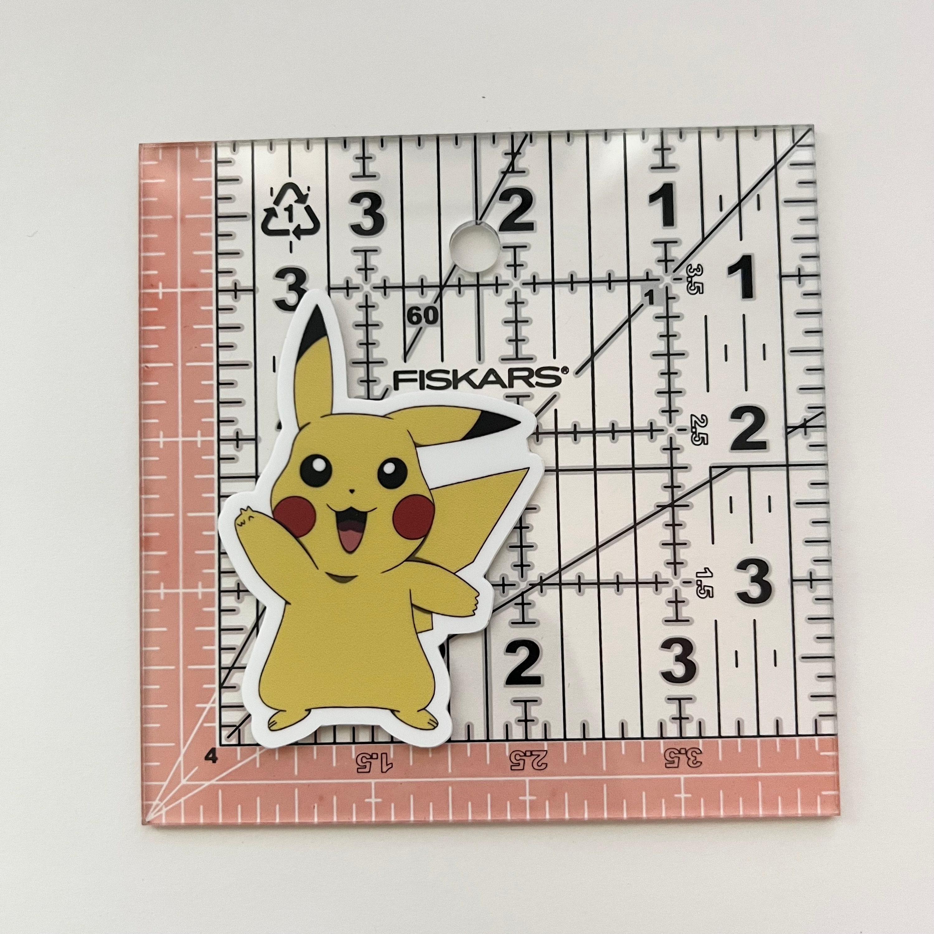 Pikachu Pokèmon Peace Sign Sticker - Etsy