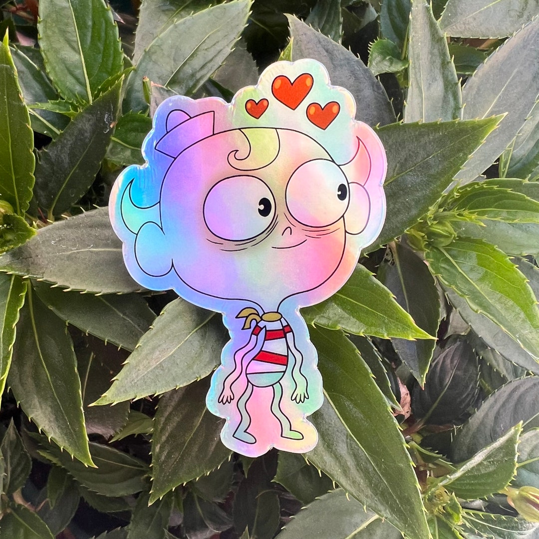 The Marvelous Misadventures of Flapjack Holographic Sticker - Etsy