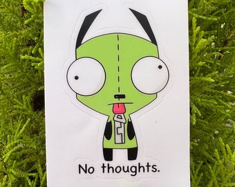Invader Zim Gir Dog Vinyl Sticker - Etsy