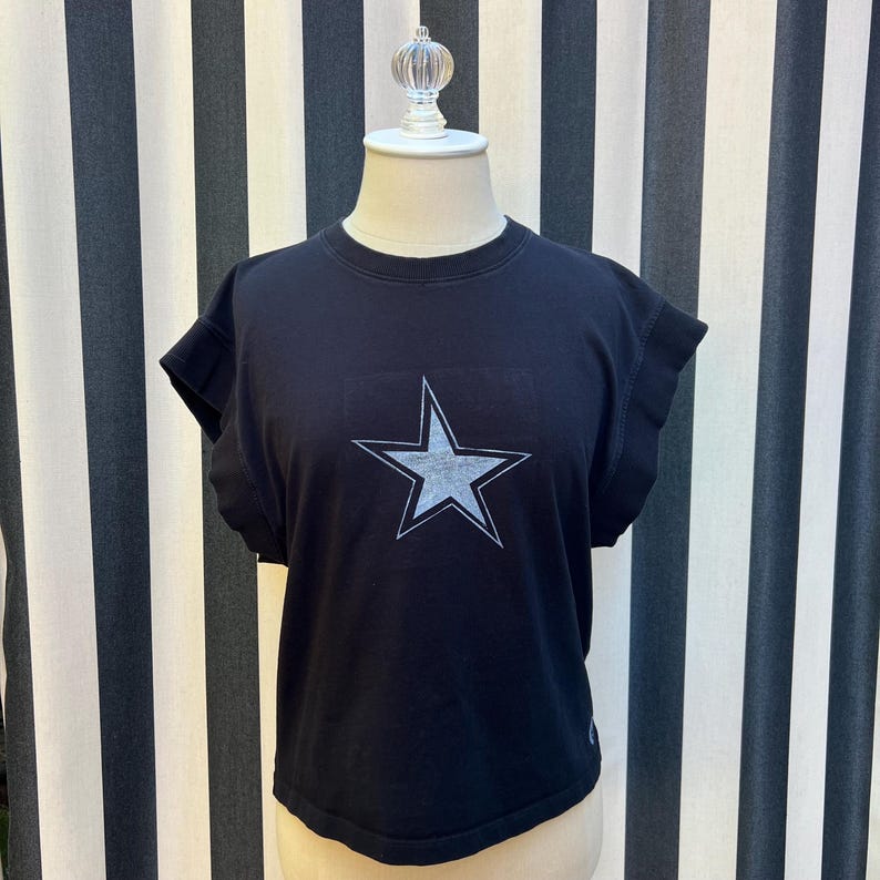 Slanted Star Handprinted Muscle Tank - Etsy