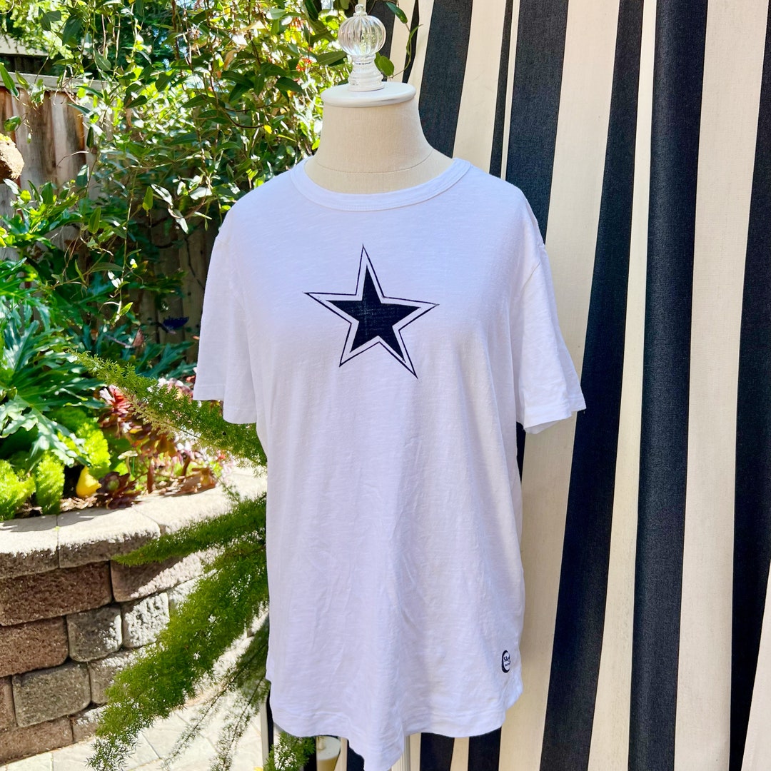 Slanted Star Handprinted T-shirt - Etsy