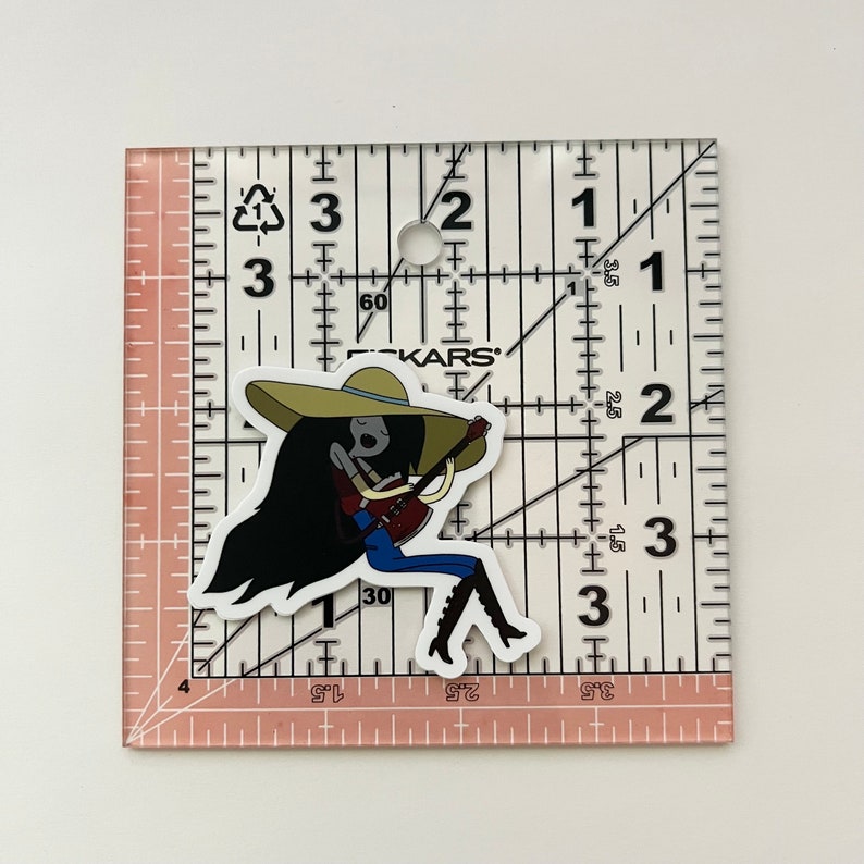 Marceline the Vampire Queen Adventure Time Sticker - Etsy