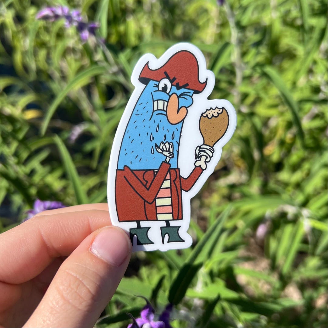 Captain Knuckles Sticker - Etsy