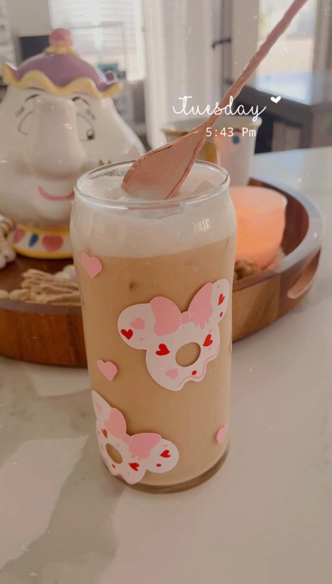 Iced Coffee Cup Cute Cup Pink Cup for Her Gifts for Her - Etsy