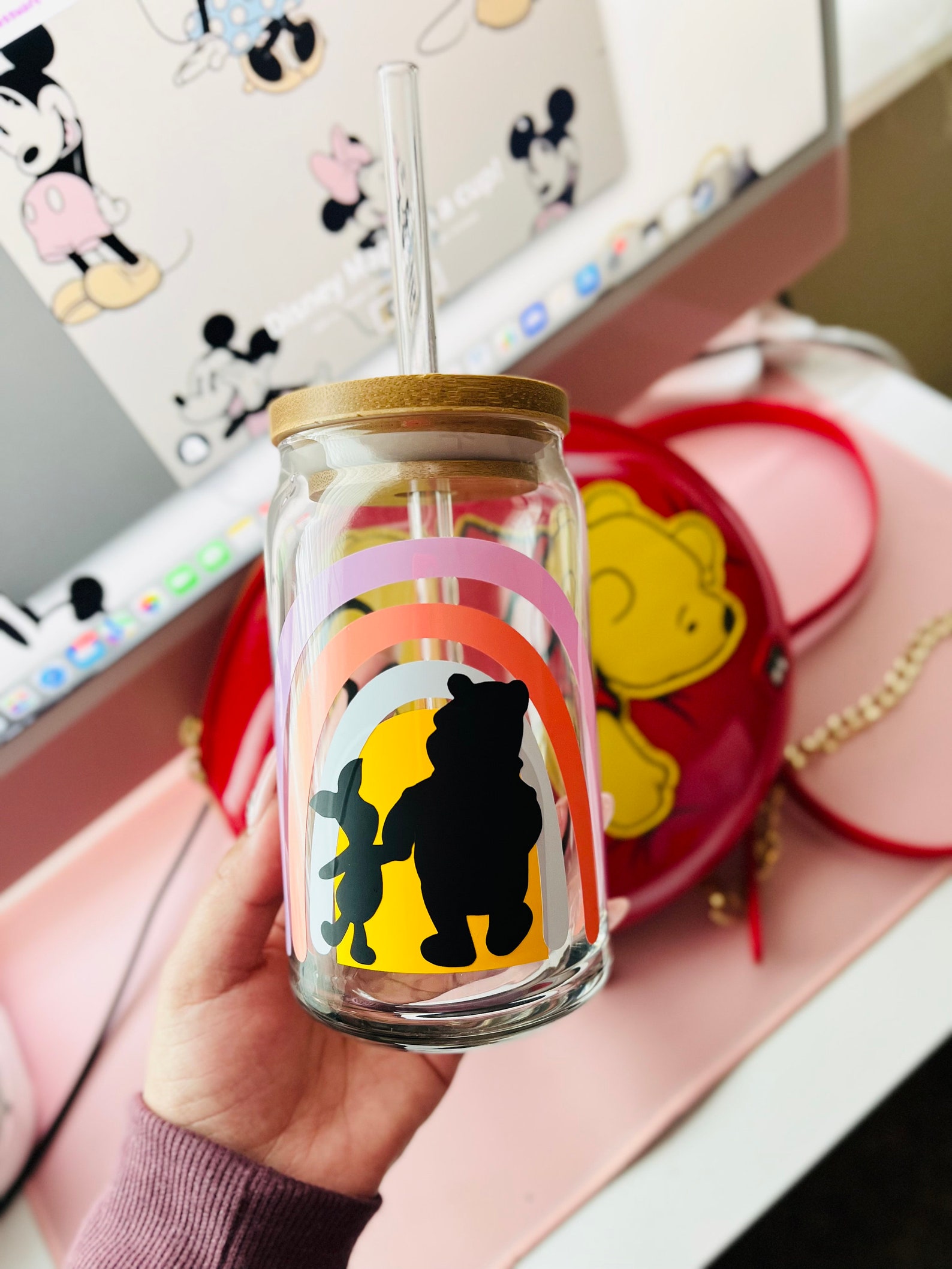 Pooh Cup Coffee Cup Custom Cup Beer Glass Can Bear - Etsy
