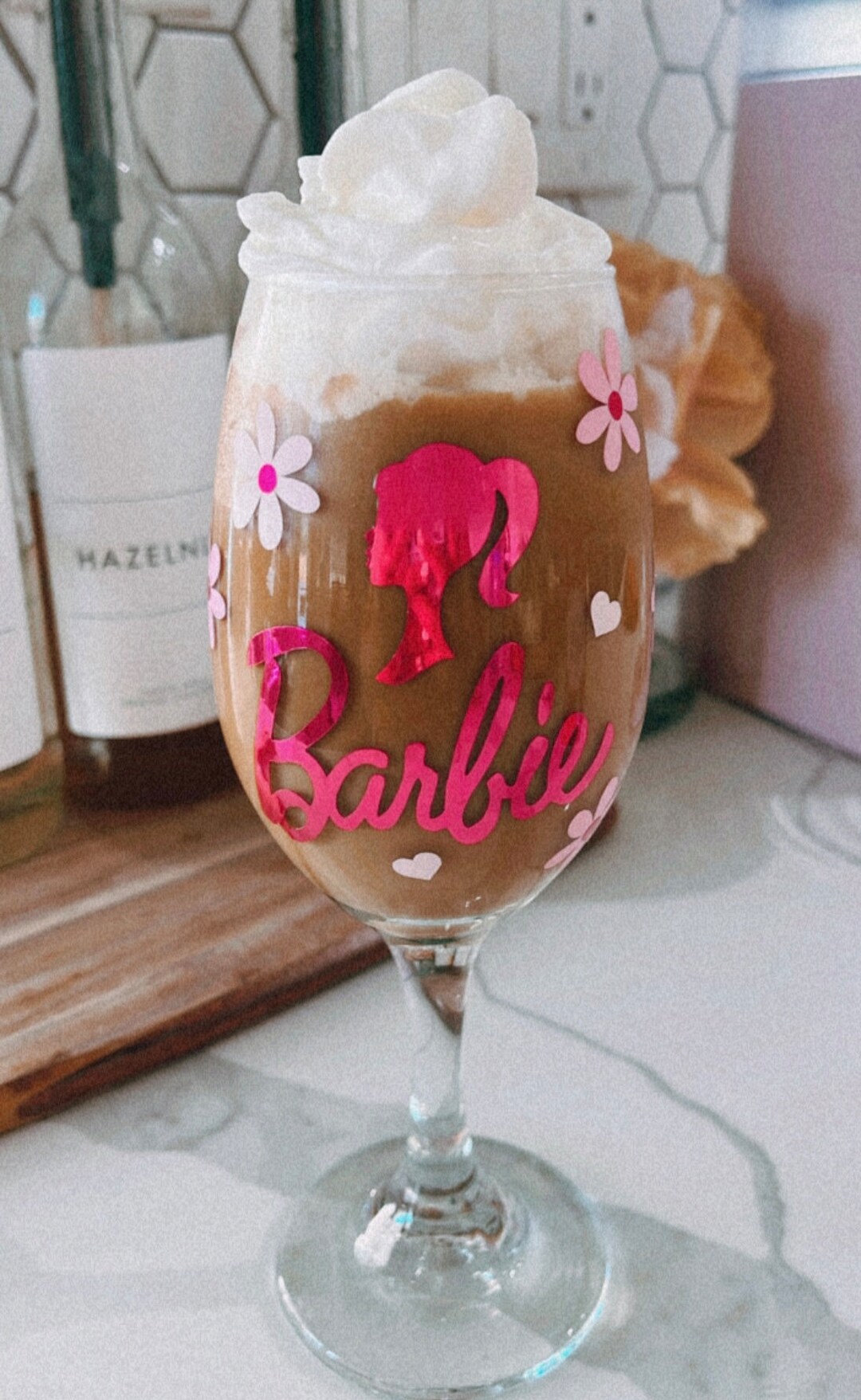 Barbie Wine Glass Custom Wine Glasses in My Brabie ERA - Etsy