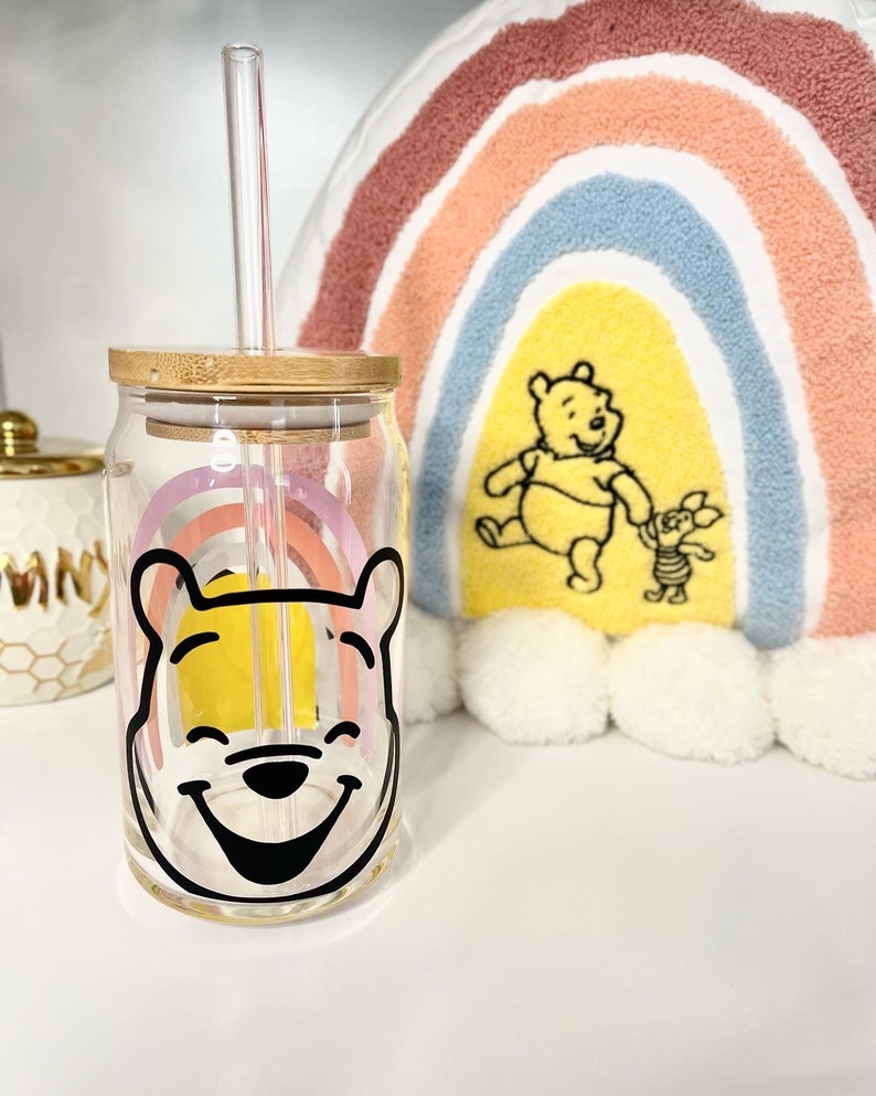 Pooh Cup Coffee Cup Custom Cup Beer Glass Can Bear - Etsy