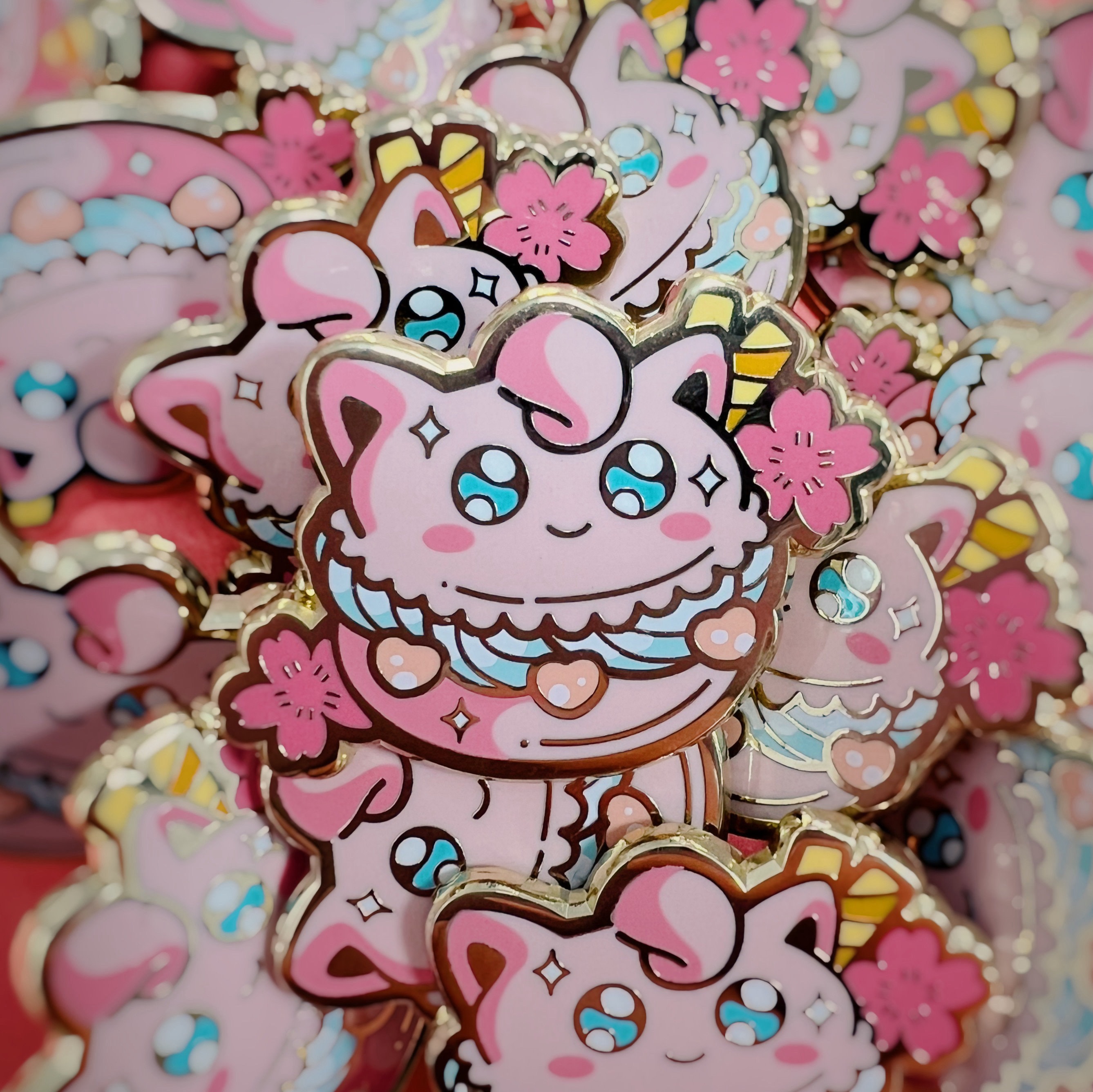 Jigglypuff Macaron Enamel Pin - Etsy