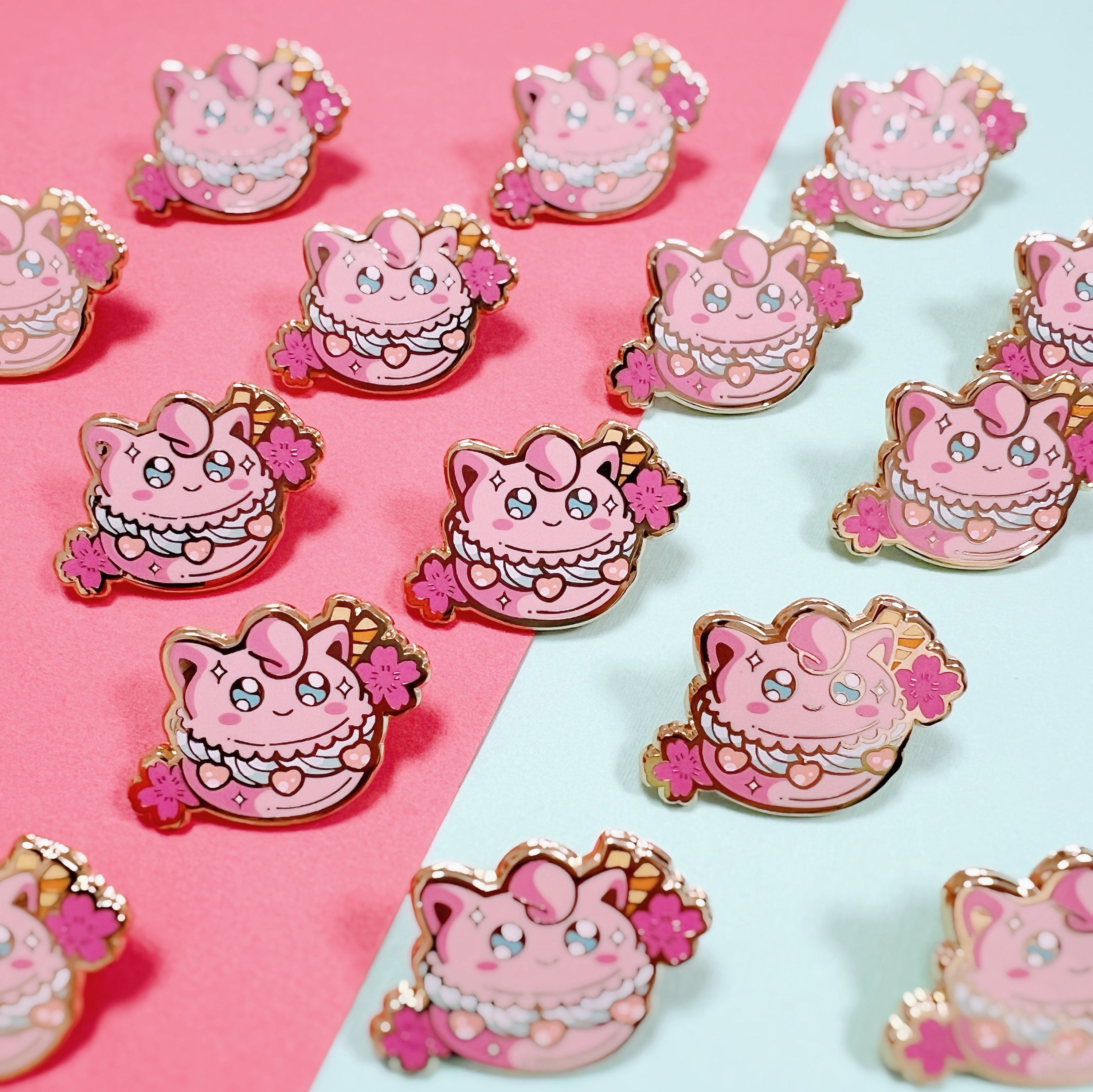 Jigglypuff Macaron Enamel Pin - Etsy