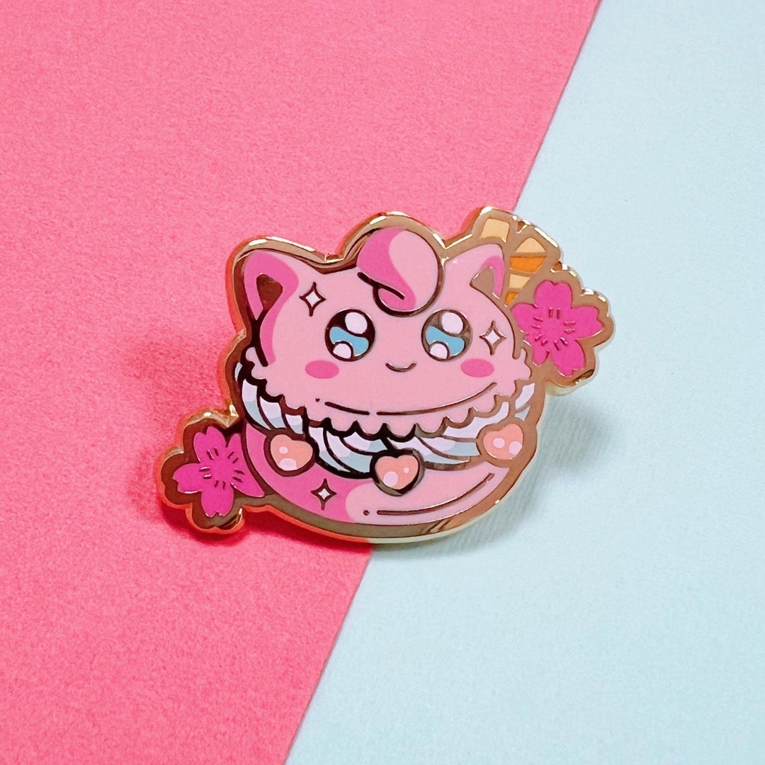 Jigglypuff Macaron Enamel Pin - Etsy