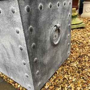 110 Cm Galvanised Trough - Metal Garden Trough - Etsy UK