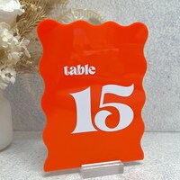 Retro Disco Table Number Cards 1-25 | Size: 4x6" | Whimsical Disco ...