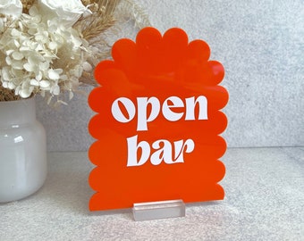 Blank Acrylic Table Sign With Optional Stands Blank Table - Etsy