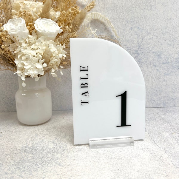 Wedding Table Number - Etsy