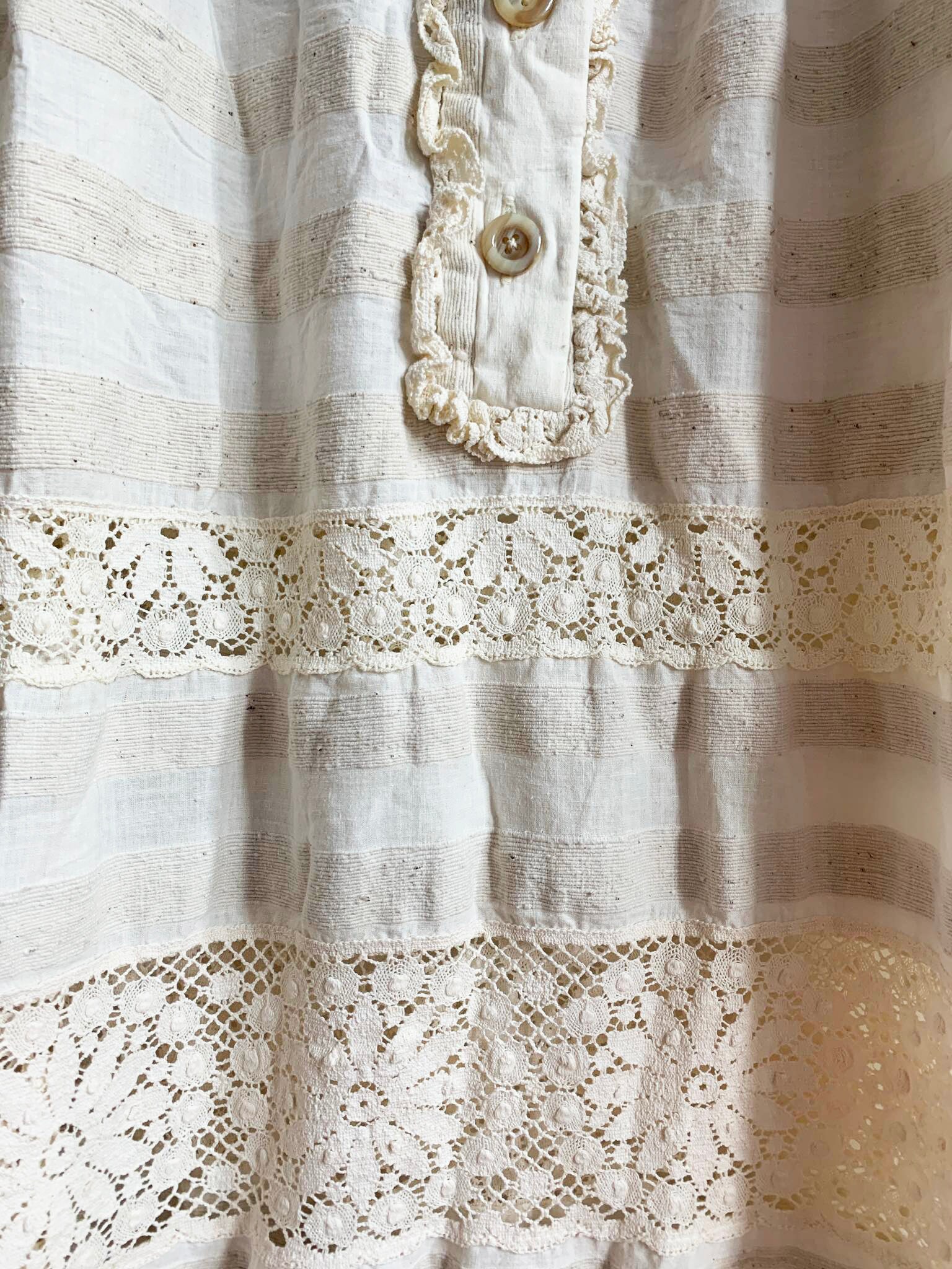 Rare Vintage 60s 70s British Designer Jean Varon Original Lace Summer ...