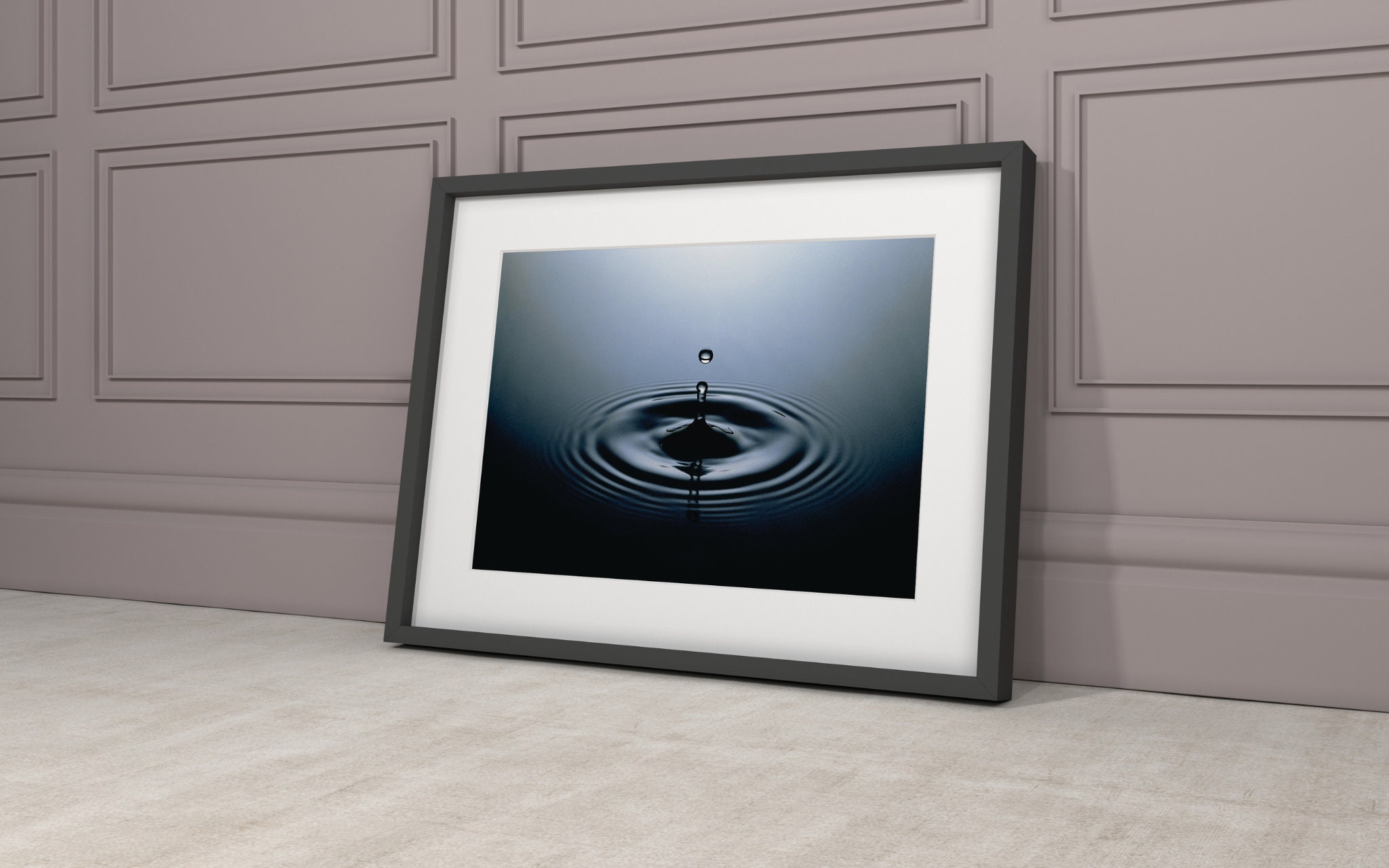 Water Ripples Print Still Water Peace Printable Download Minimalist ...