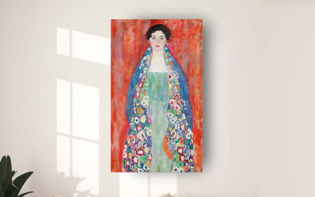 Portrait of Fraulein Leiser, Gustav Klimt Print, Gustav Klimt Poster ...