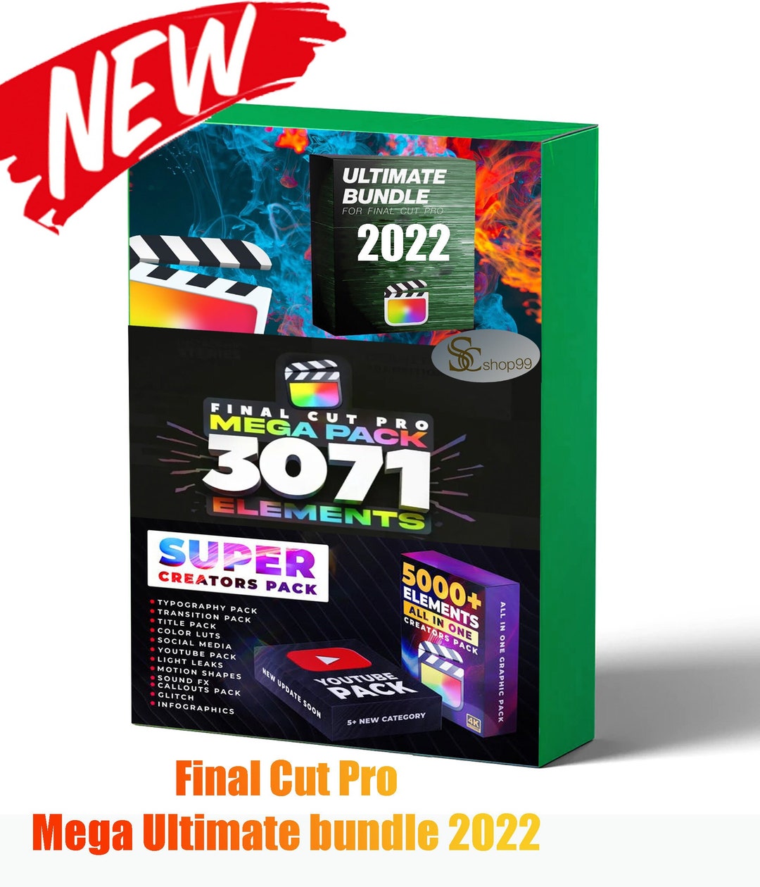 Mega Ultimate Bundle 2022 for Final Cut Pro | Titles,transitions ...