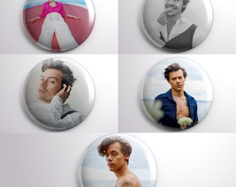 Harry Styles Button - Etsy