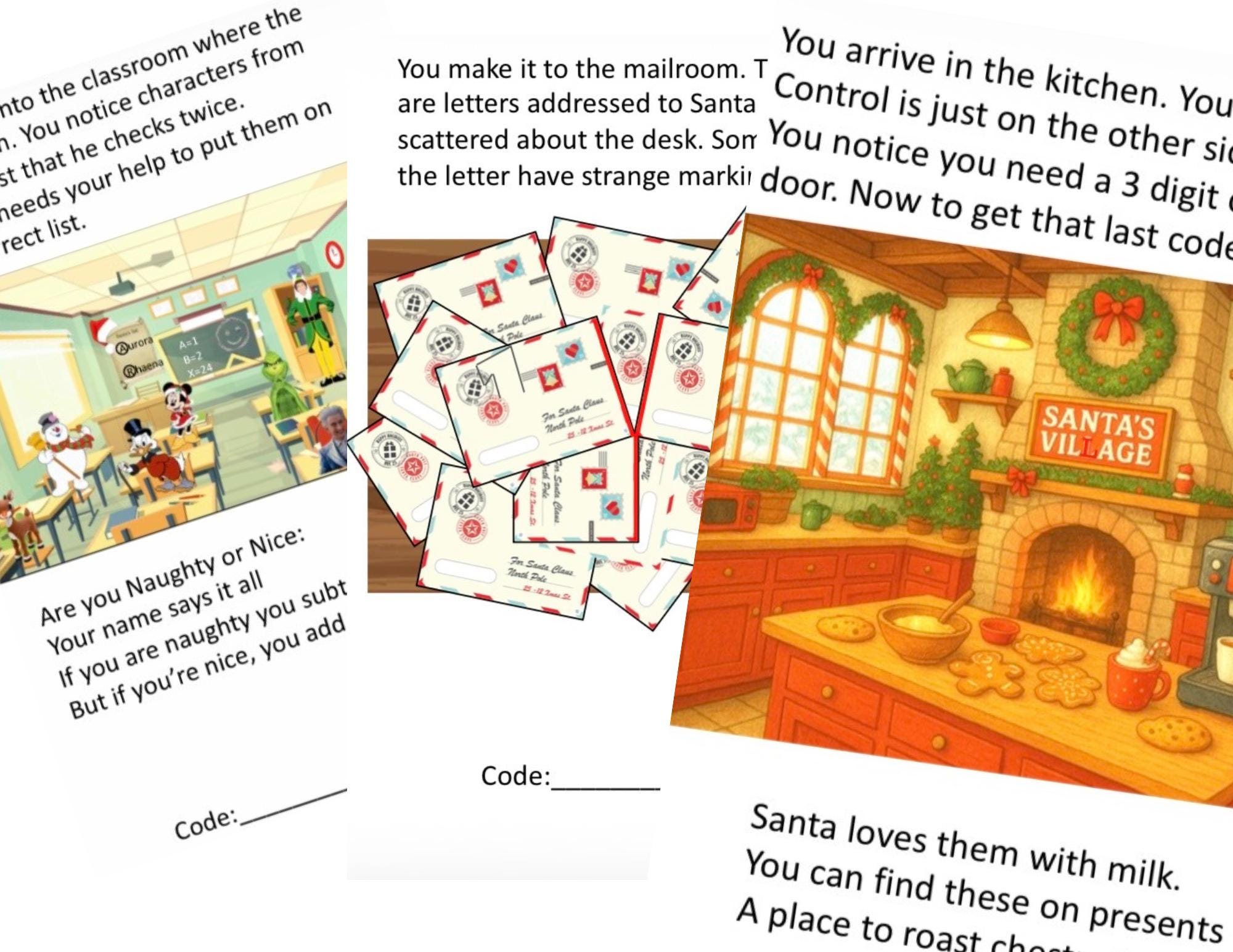 Elvin Saves Christmas Escape Room Game - Etsy