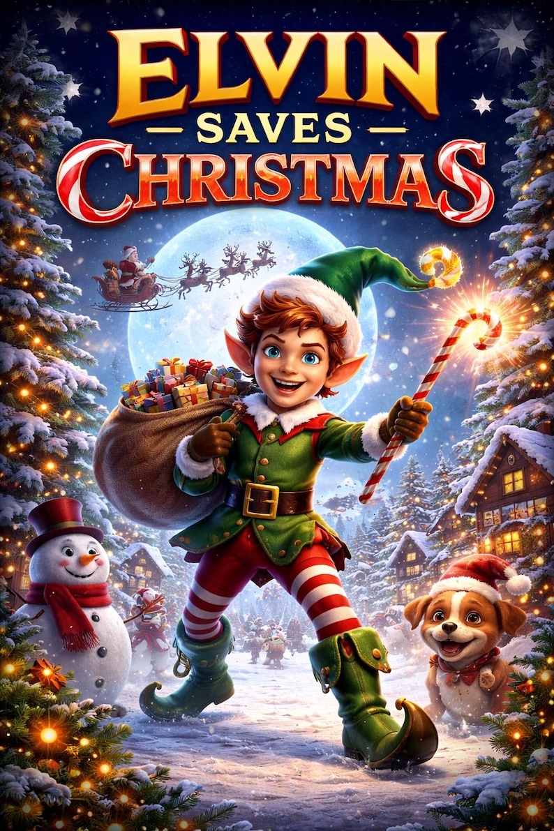 Elvin Saves Christmas Escape Room Game - Etsy