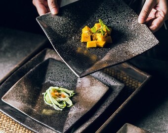 Square Japanese Plate - Etsy