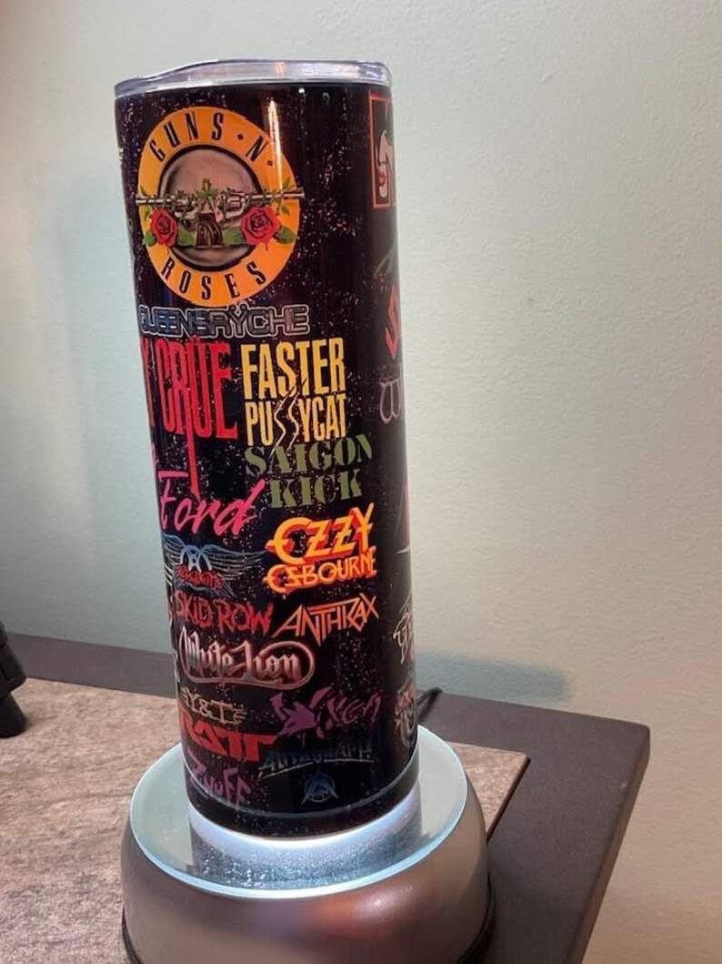 80s Hairbands Glam Metal Cup Hard Rock Music Merchandise - Etsy