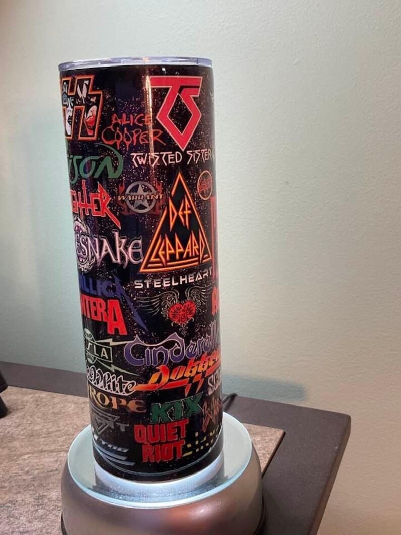 80s Hairbands Glam Metal Cup Hard Rock Music Merchandise - Etsy
