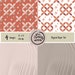 Printable Paper Set Of4, Scrapbook Papers, Geometric Pattern, Instant ...