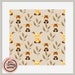 Single Seamless Pattern, Digital Download, Watercolor Nursery Digital ...