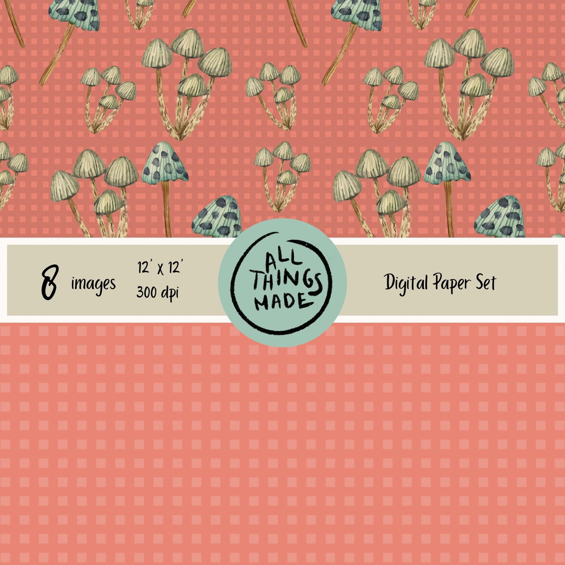 Printable Paper Set for Scrapbooking Instant Download - Etsy