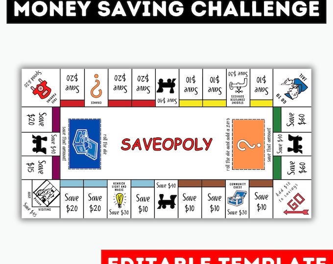 Plantilla personalizada de Monopoly de Canva / Juegos de mesa de ...