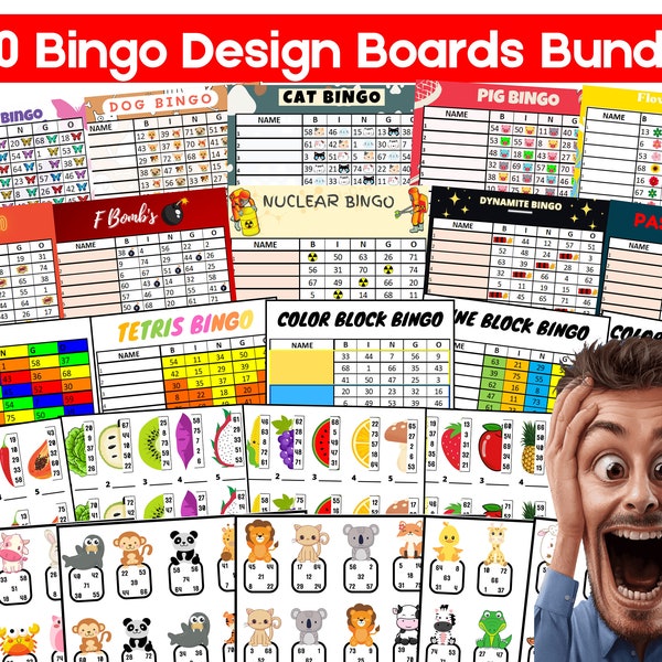Bingo Boards - Etsy