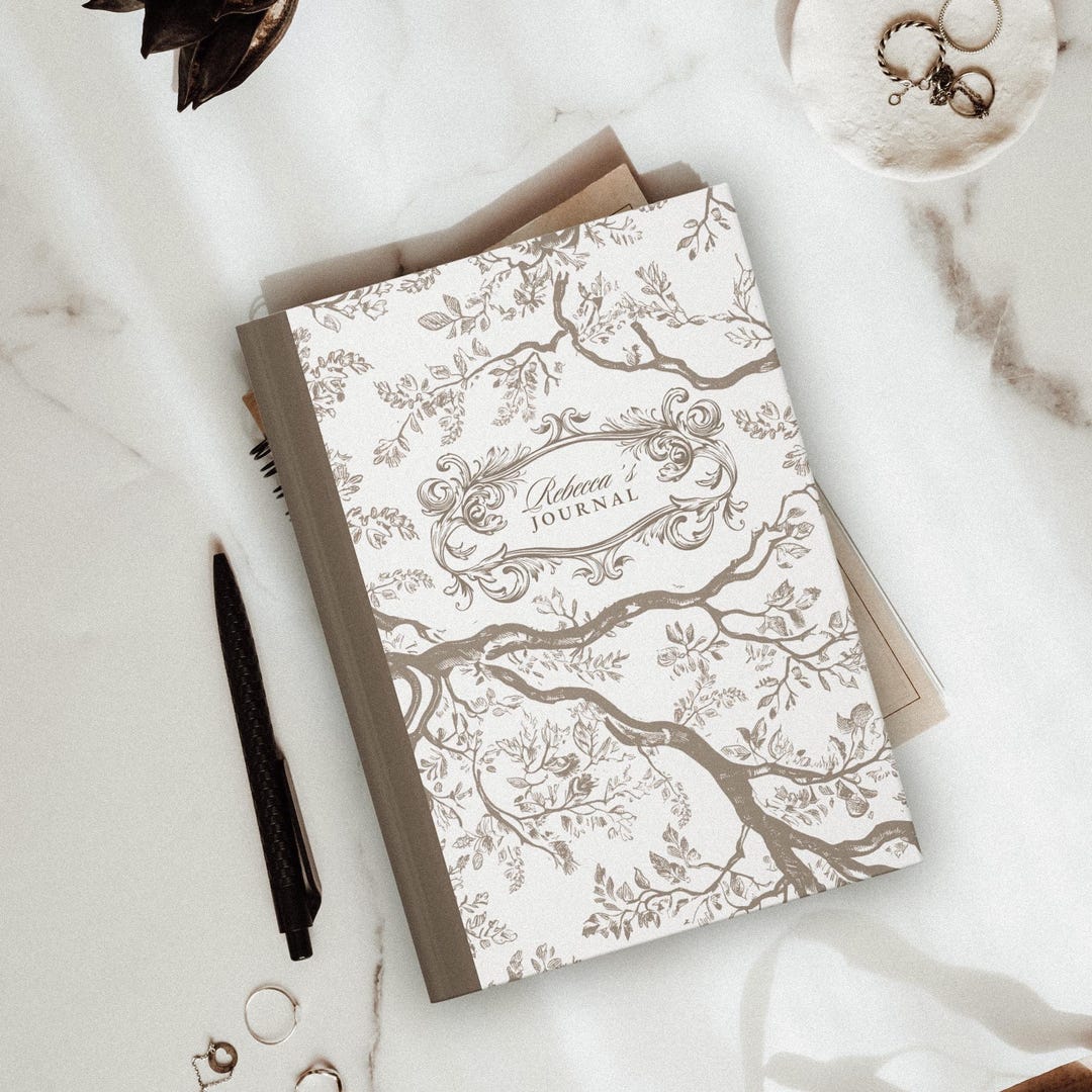 Personalized Coquette Journal Cottagecore Notebook Vintage Coquette ...