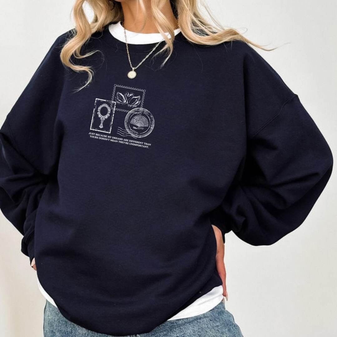 Meg March Sweatshirt - Little Women Embroidered Sweatshirt, Bookish ...