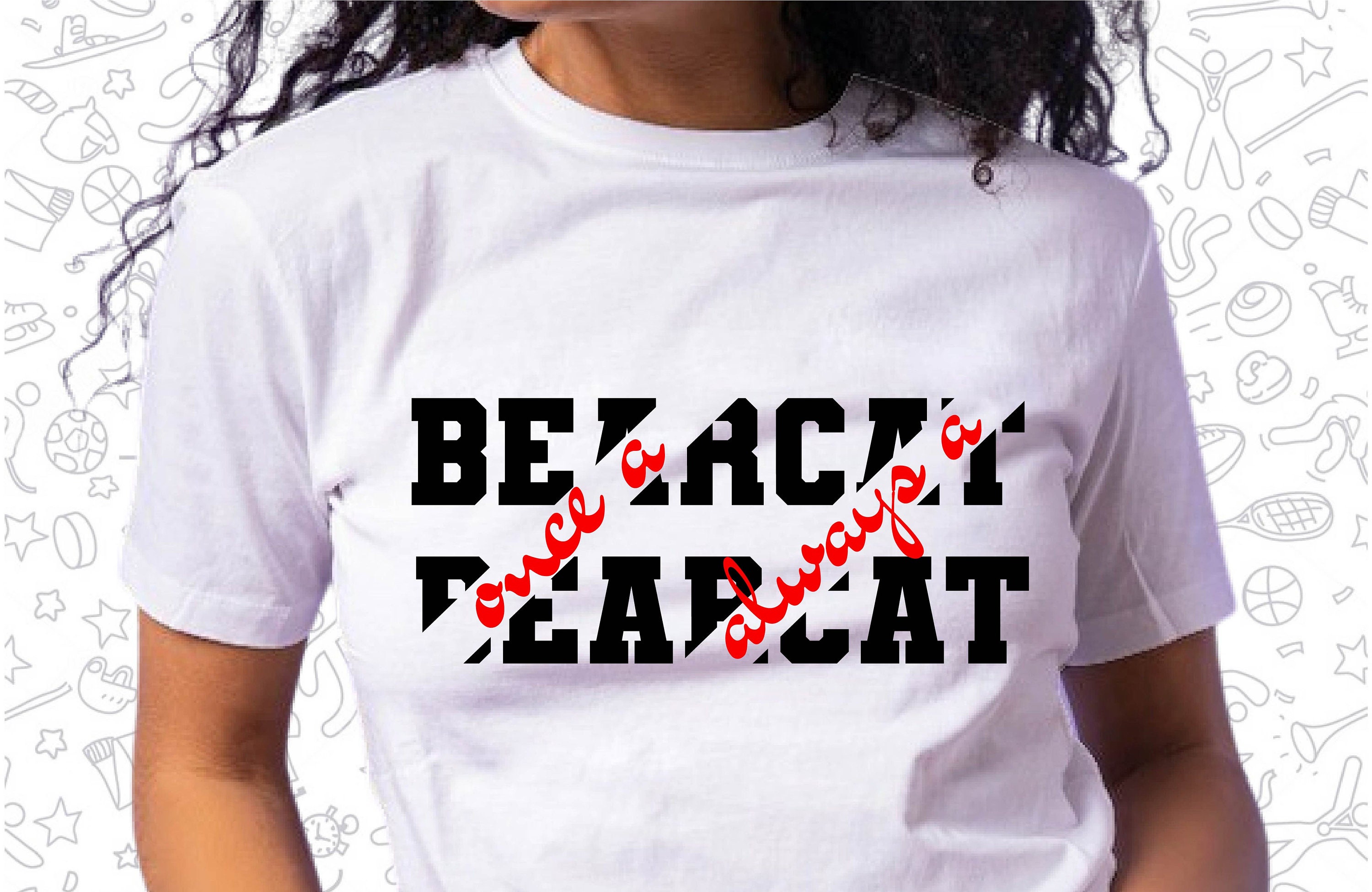 Bearcat Pride SVG File, School Mascot - Etsy