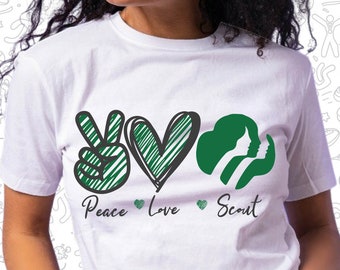 Girl Scout Svg - Etsy