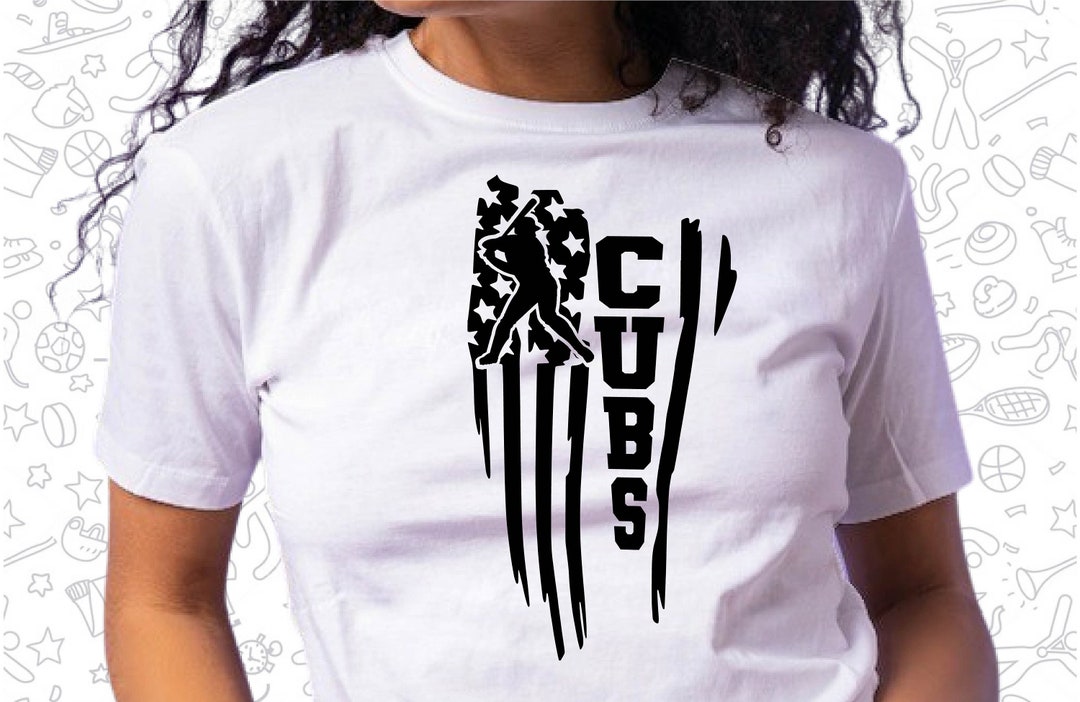 Cubs Baseball Svg File - Etsy