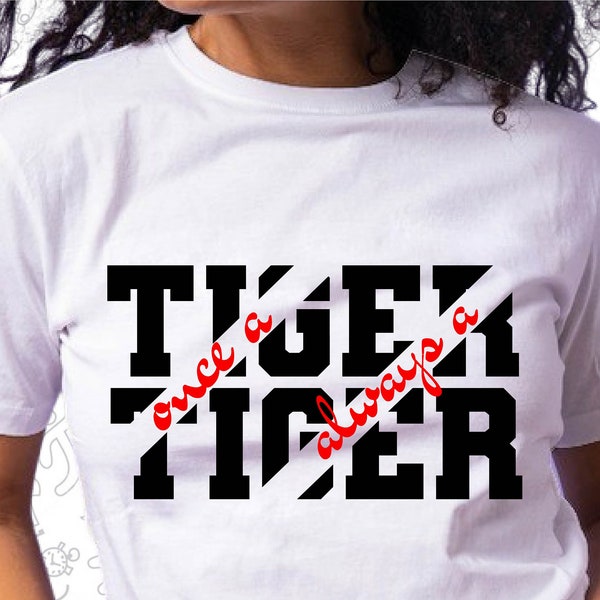 Once a Tiger Always a Tiger Svg - Etsy