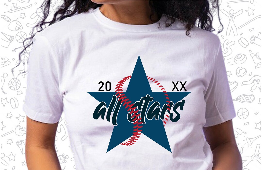 All Stars Svg, Baseball Svg, Baseball Laces Svg, Customize, Editable ...