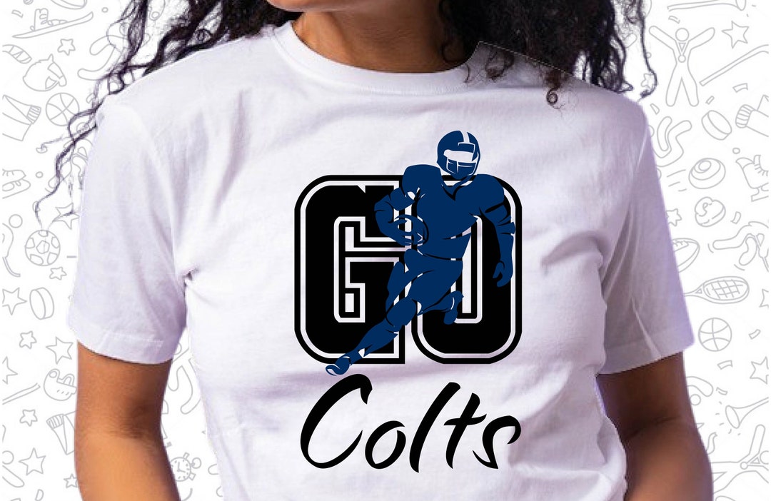 Go Colts Svg, Colts Svg, Cut for Cricut and Silhoutte - Etsy