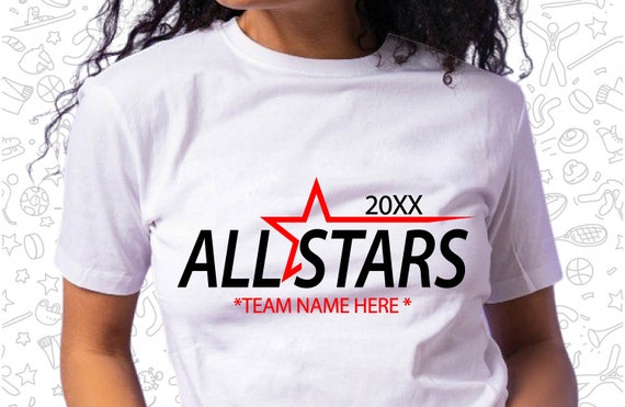 All Stars Svg Baseball Svg Customize Editable Cut for - Etsy