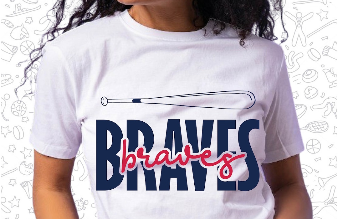 Braves Svg, Cut for Cricut and Silhoutte - Etsy